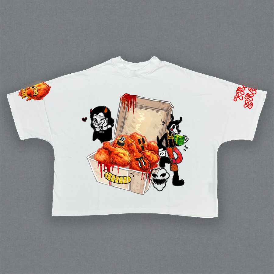 "Chicken Little' Oversized Grapo Tee – The Avenue’s Closet